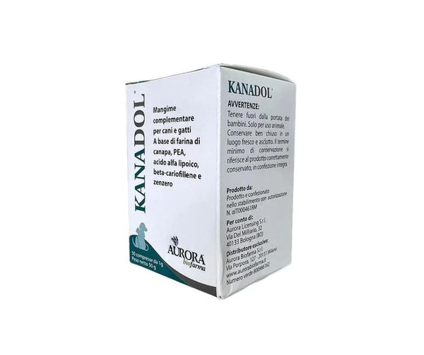 Kanadol 50 compresse da 1g per Cane e Gatti - Animaliapet